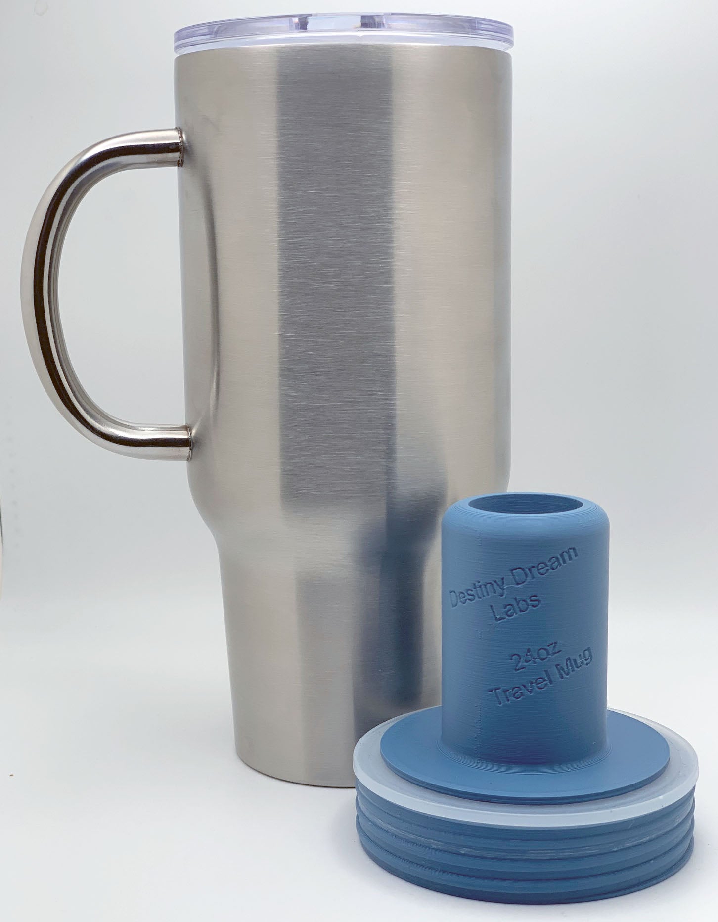 Holder for "Steel Magnolia" 24oz Travel Mug tumbler – Destiny Dream Labs